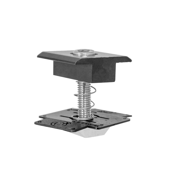 Renew x Fastensol Mid Clamp - 30mm V2 Black (Pack of 10 Pieces)