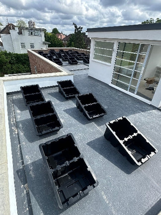 Solar Panel Mounting Tub/Tray - Flat Roof & Ground Mounting (Portrait ...